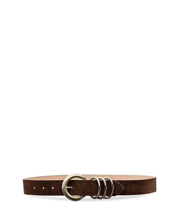 L'Agence Tobar Leather Belt - Chocolate
