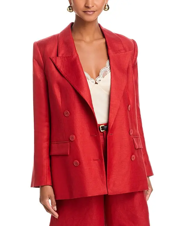 L'Agence Cambrie Oversized Blazer - Poppy