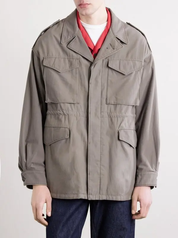 Visvim Achse Cotton-blend Field Jacket - Green