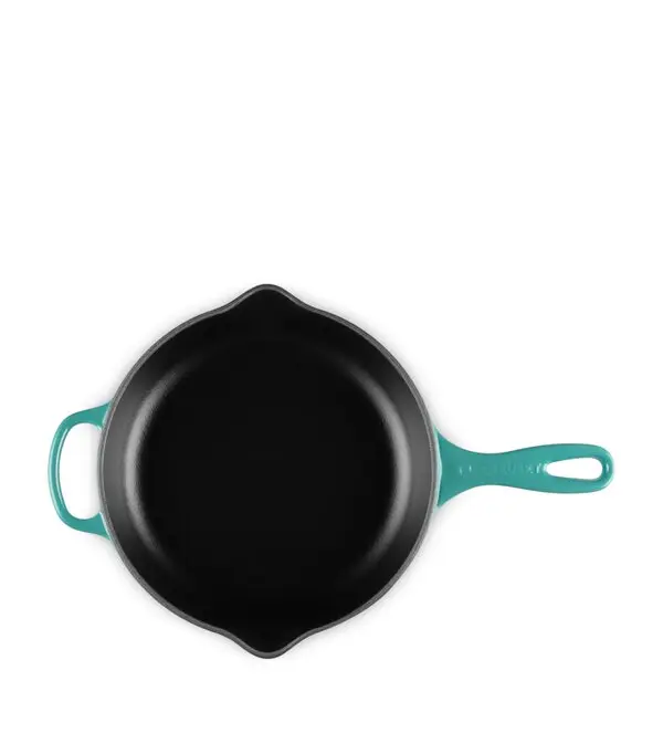 LE CREUSET Cast Iron Skillet - Blue