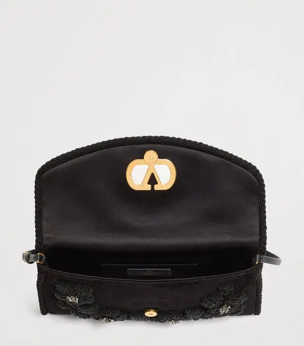 Valentino Garavani Small Devain Shoulder Bag - Black