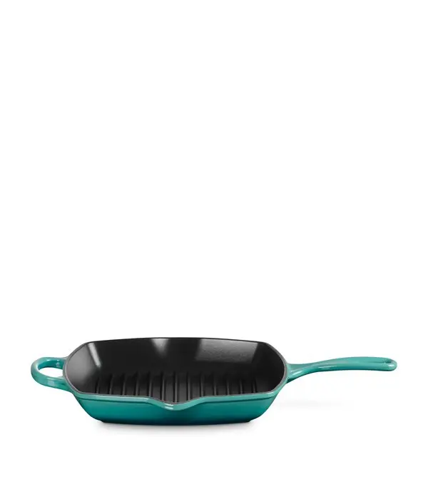 LE CREUSET Cast Iron Grillit Pan - Blue