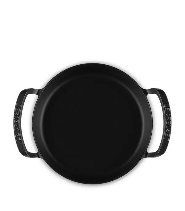 LE CREUSET Cast Iron Bbq Shallow Casserole Dish - Black