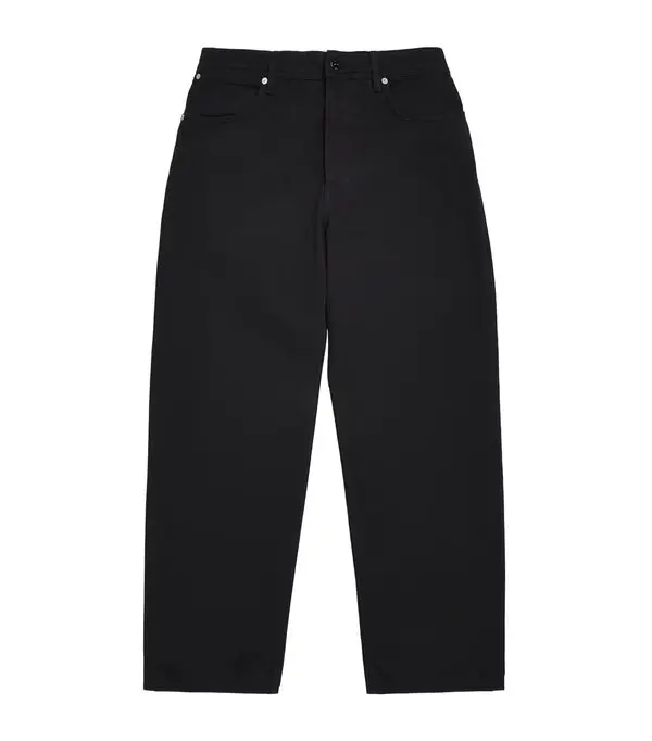 Stone Island Light Bull Loose Fit Jeans - Black