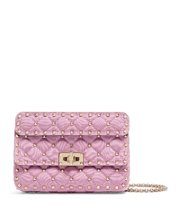 Valentino Garavani Rockstud Spike Shoulder Bag - Pink