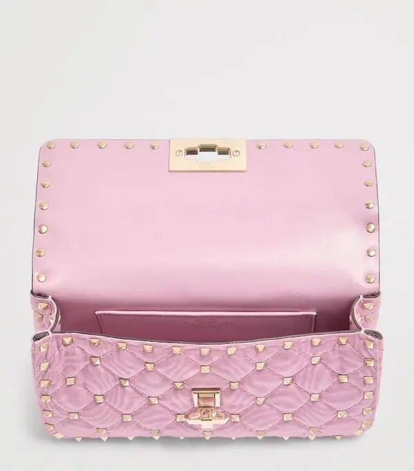 Valentino Garavani Rockstud Spike Shoulder Bag - Pink
