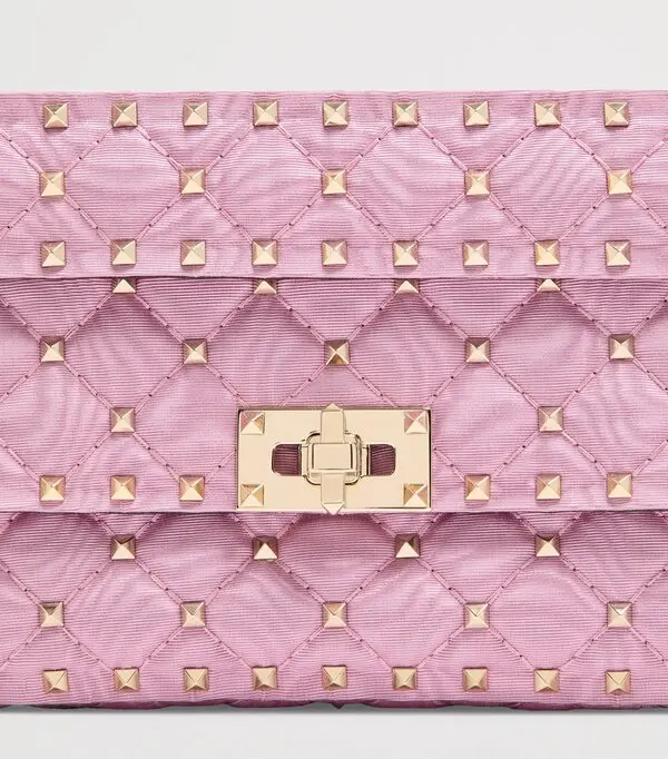 Valentino Garavani Rockstud Spike Shoulder Bag - Pink