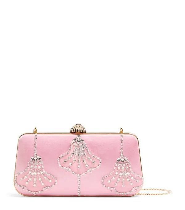 Valentino Garavani Embellished Carry Secrets Clutch - Pink