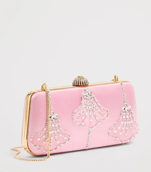 Valentino Garavani Embellished Carry Secrets Clutch - Pink