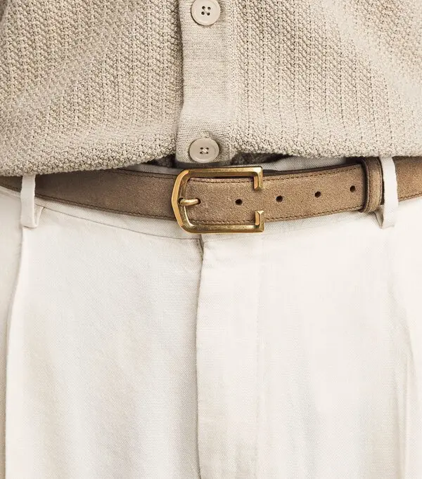 Corneliani Suede Belt