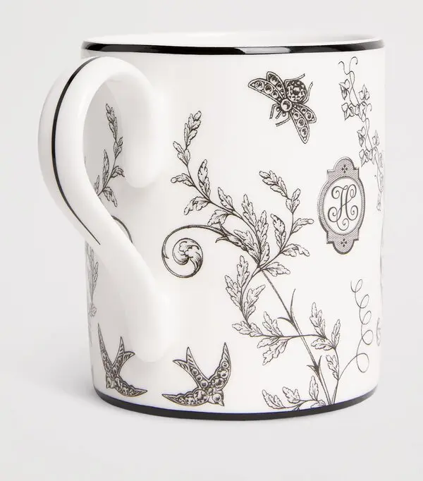 Harrods Bone China Archive Lace Mug
