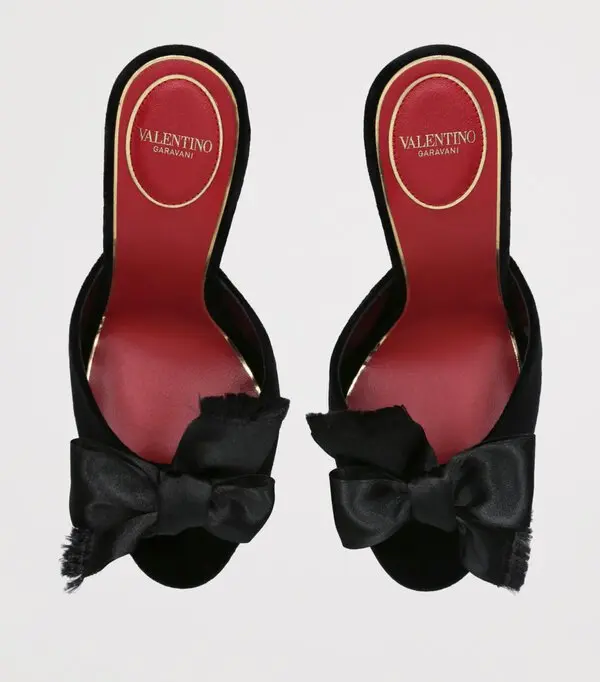 Valentino Garavani Velvet Marie A Heeled Sandals 105