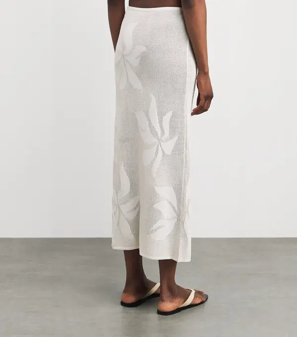 SIR. Knitted Solange Midi Skirt