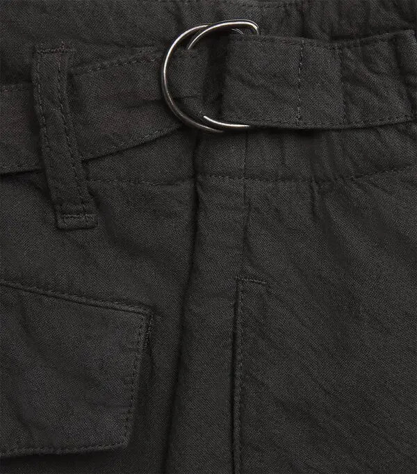 Barena Venezia Cotton Crinkle Wide-leg Trousers