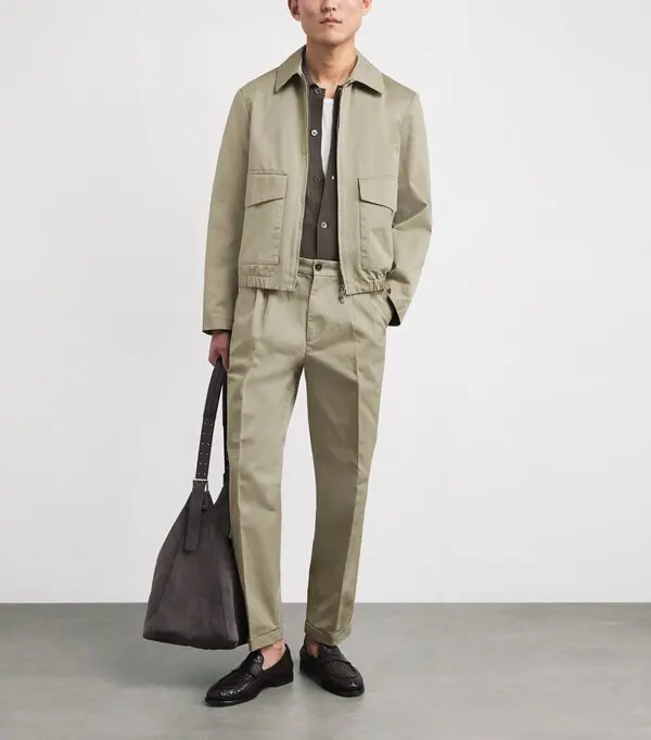 Barena Venezia Cotton Gabardine Trousers