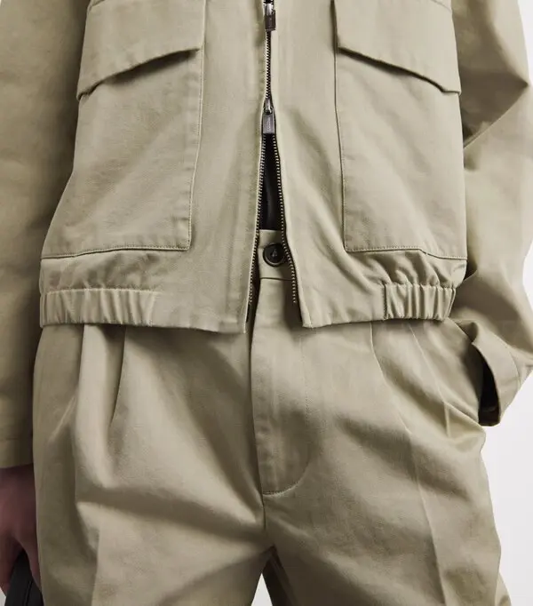 Barena Venezia Cotton Gabardine Trousers
