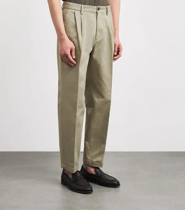 Barena Venezia Cotton Gabardine Trousers