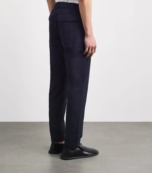 Barena Venezia Cotton-blend Crinkle Trousers