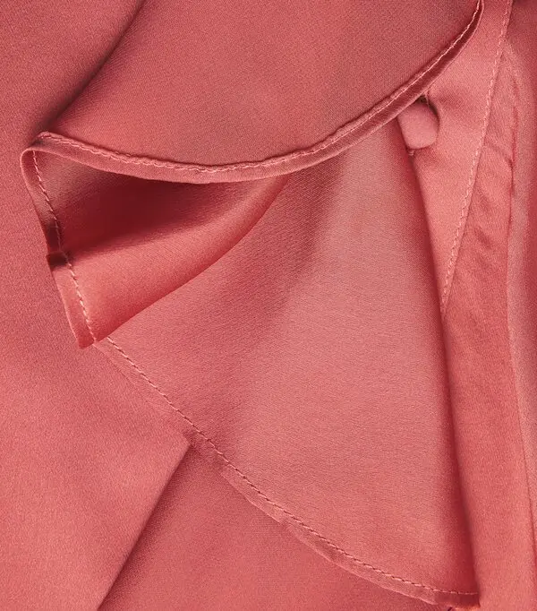 Ulla Johnson Silk Gesture Blouse - Pink