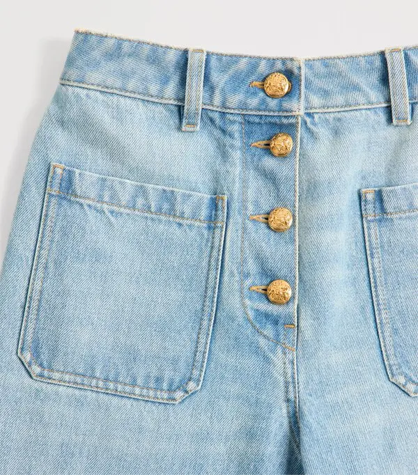Valentino Garavani Straight Leg Jeans - Blue