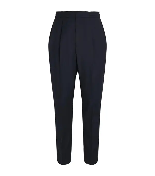 Officine Générale Wool Drew Drawstring Trousers
