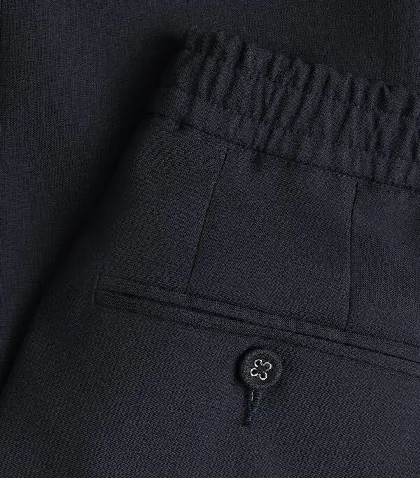 Officine Générale Wool Drew Drawstring Trousers