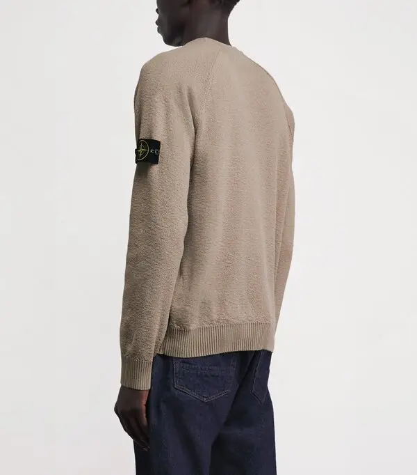 Stone Island Raw Organic Cotton Sweater