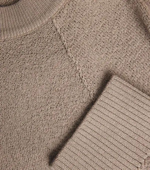 Stone Island Raw Organic Cotton Sweater