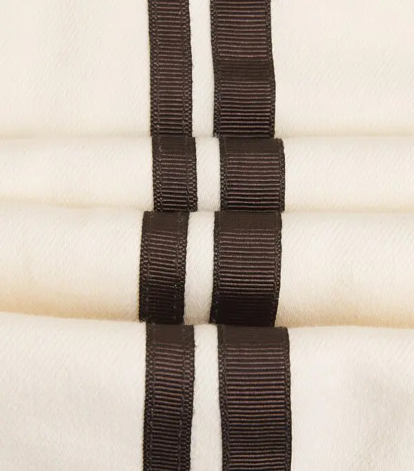 Rag & Bone Stripe Logan Relaxed Jeans - Ivory