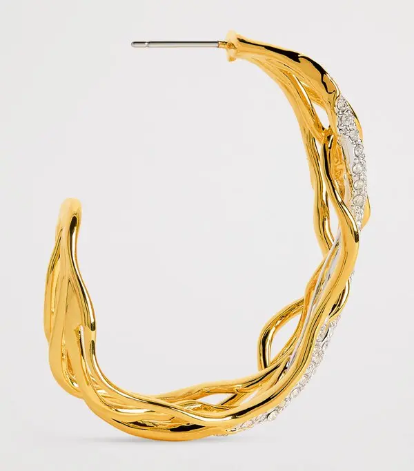 Alexis Bittar Plated Solanales Woven Earrings