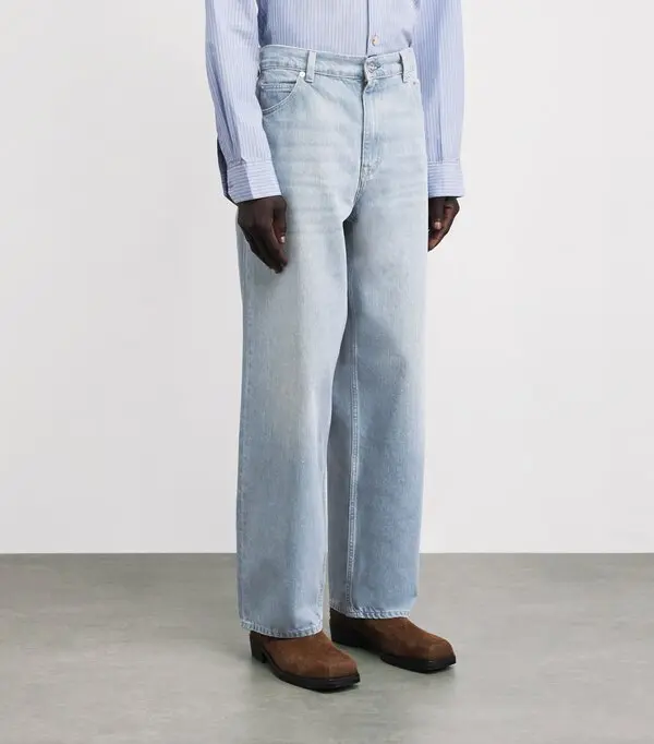 Our Legacy Vast Cut Wide-leg Jeans - Blue