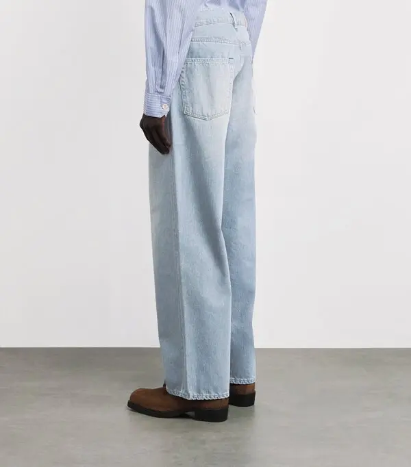 Our Legacy Vast Cut Wide-leg Jeans - Blue
