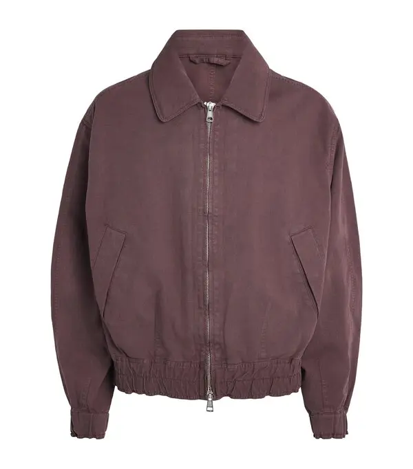 Our Legacy Cotton-linen Command Jacket - Red
