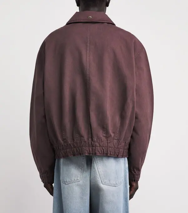 Our Legacy Cotton-linen Command Jacket - Red