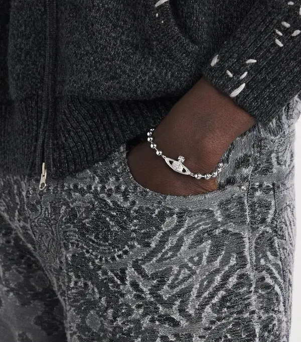 VIVIENNE WESTWOOD Thames Mini Bas Relief Bracelet