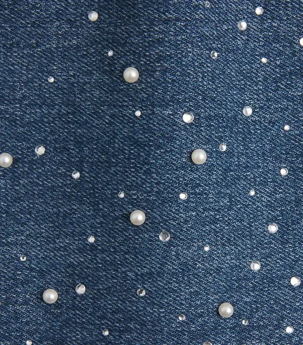 Good American Good Icon Straight Leg Jeans - Blue