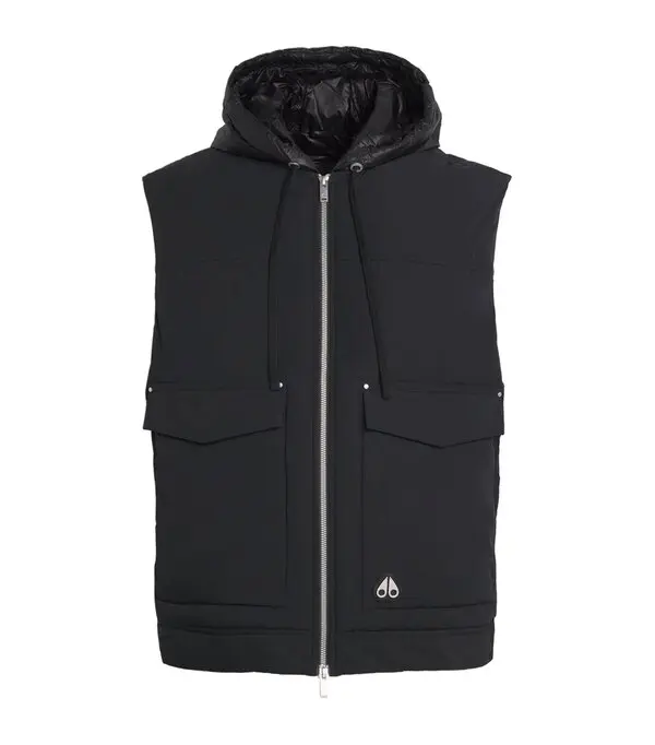 Moose Knuckles Down-filled Brixton Gilet - Black