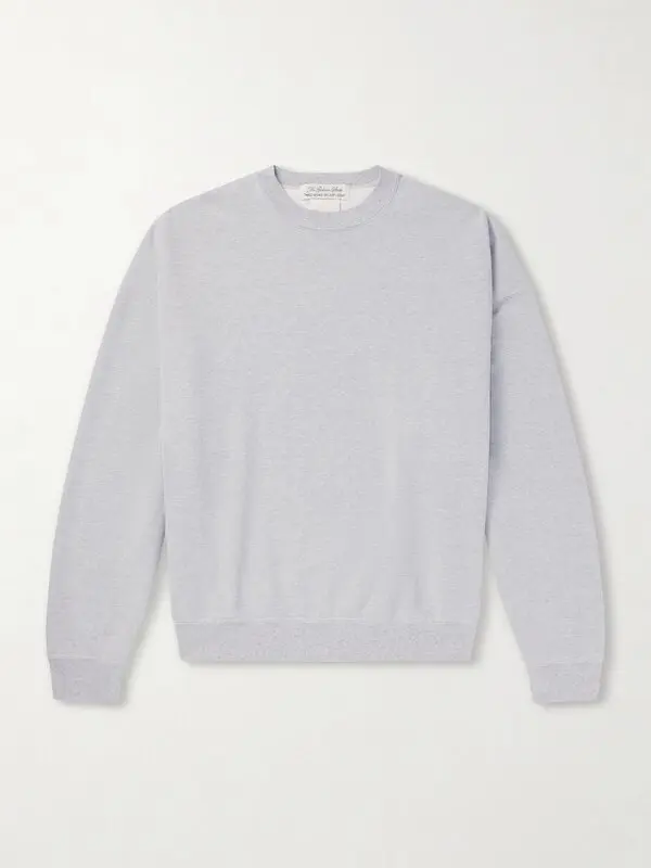 REMI RELIEF Cotton-jersey Sweatshirt - Gray