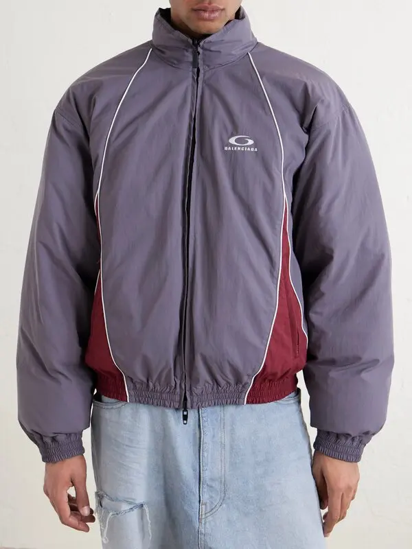 Balenciaga Logo-print Shell Down Jacket