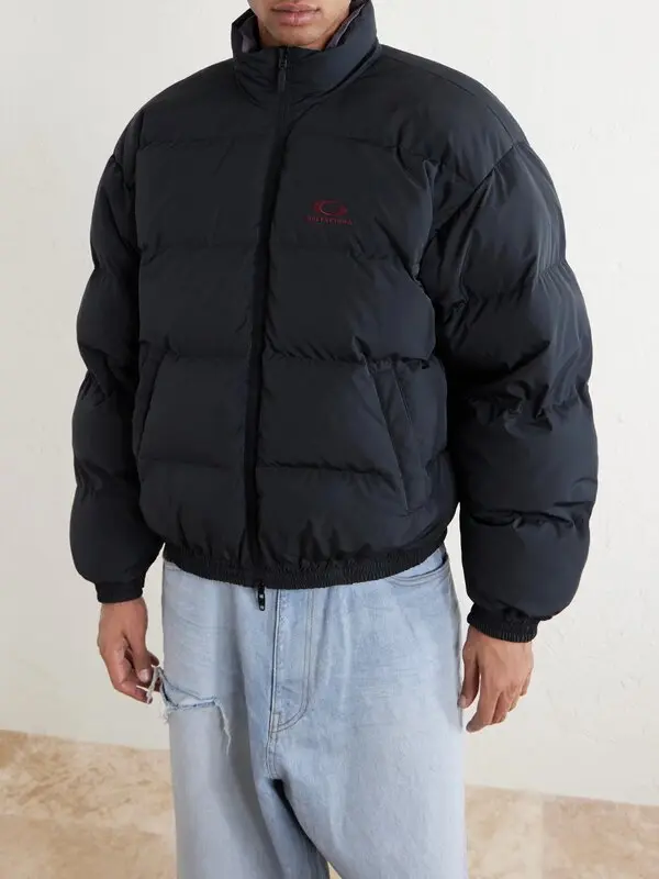 Balenciaga Logo-print Shell Down Jacket
