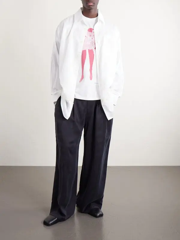 Our Legacy Printed Cotton-jersey T-shirt - White