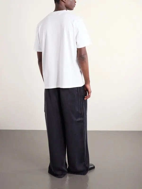 Our Legacy Printed Cotton-jersey T-shirt - White