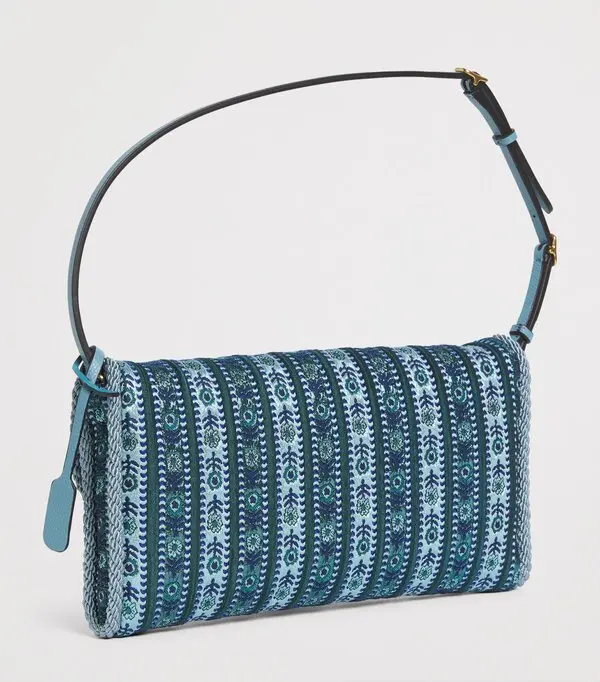 Valentino Garavani Jacquard Shoulder Bag