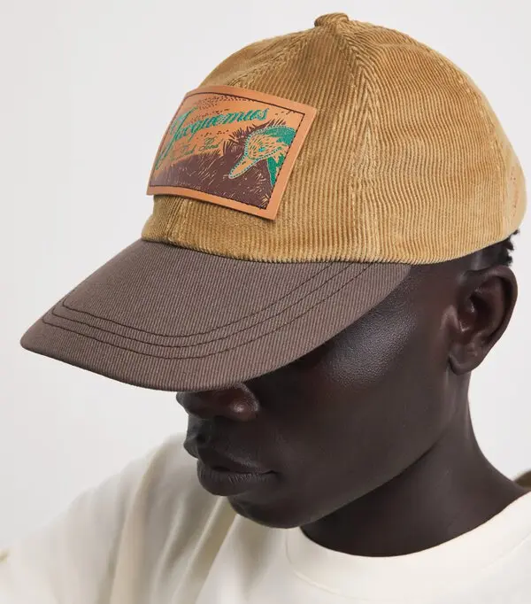 Jacquemus Corduroy Cap With Patch