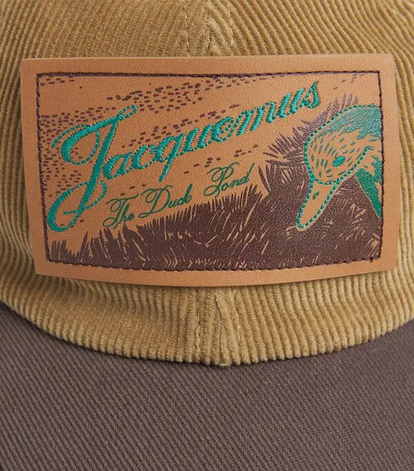 Jacquemus Corduroy Cap With Patch