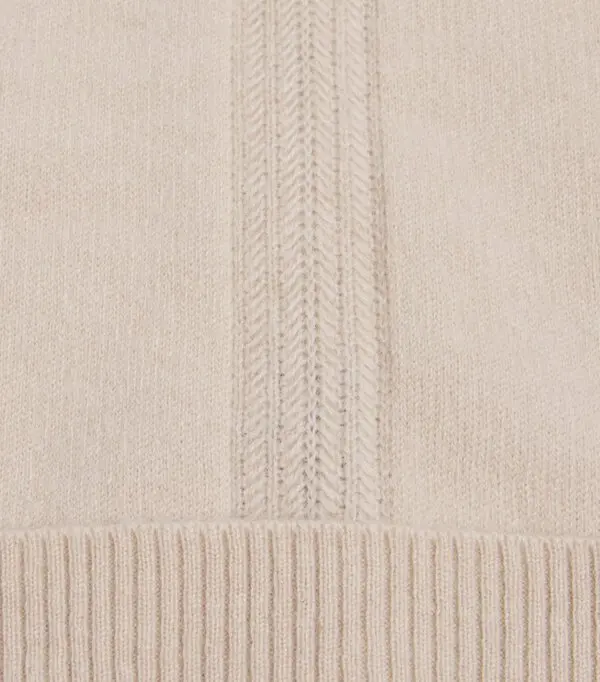 Colombo Cashmere Herringbone Beanie