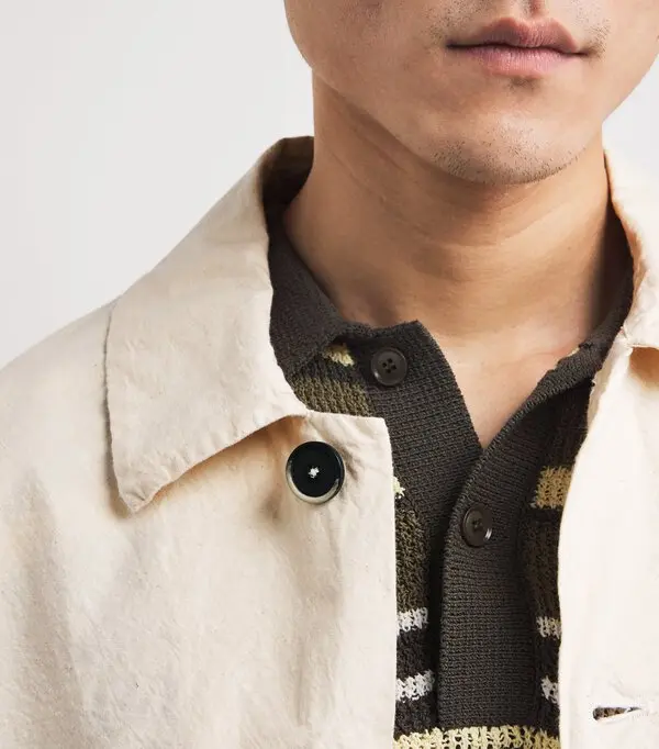 Barena Venezia Cotton Crinkle Overshirt
