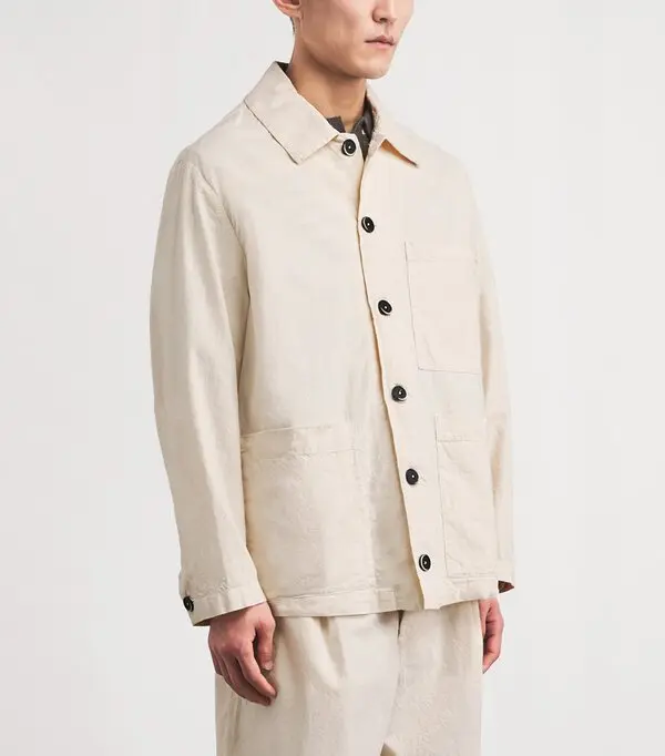 Barena Venezia Cotton Crinkle Overshirt