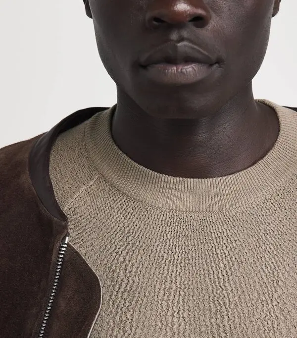 Stone Island Raw Organic Cotton Sweater