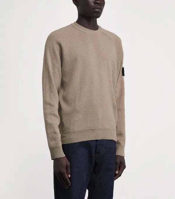 Stone Island Raw Organic Cotton Sweater